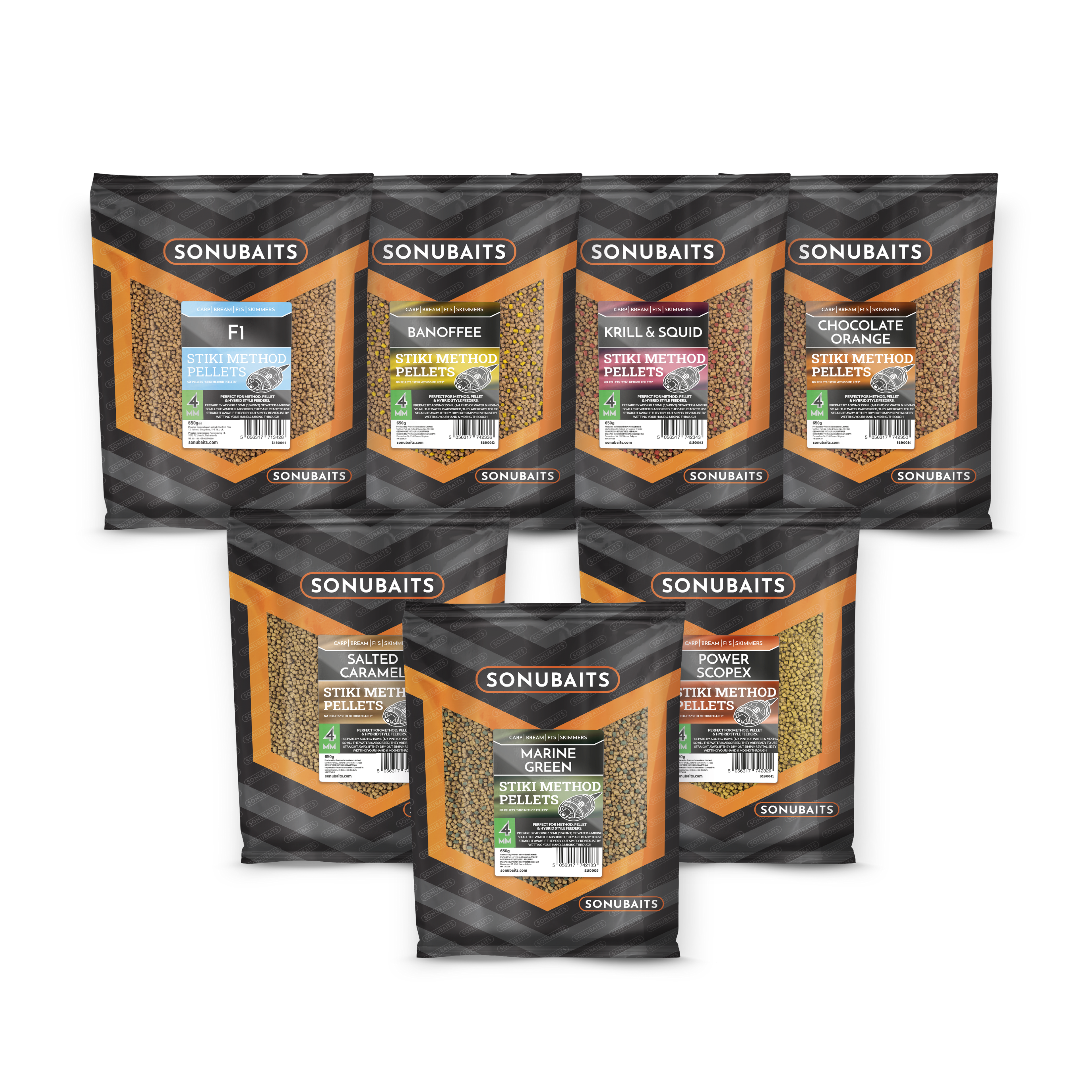 4mm Stiki Method Pellets